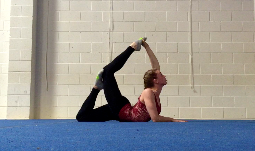 contortion pose | The Flexibility Challenge